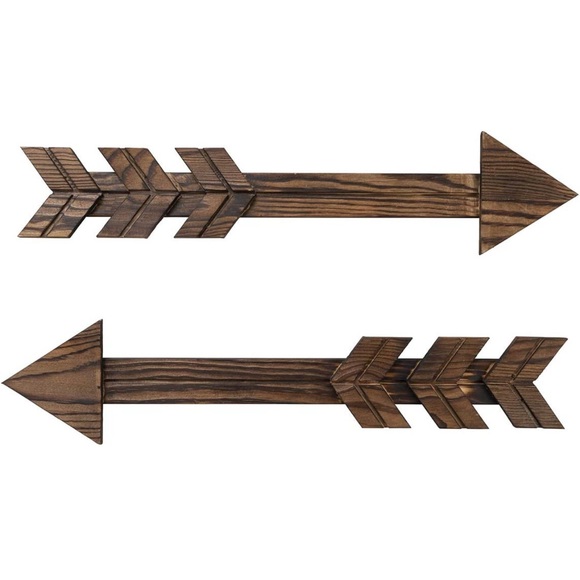 Accents | Wood Arrow Wall Sign | Poshmark